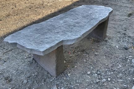 Flagstone Bench Precast Concrete Mold Set - 5 ft